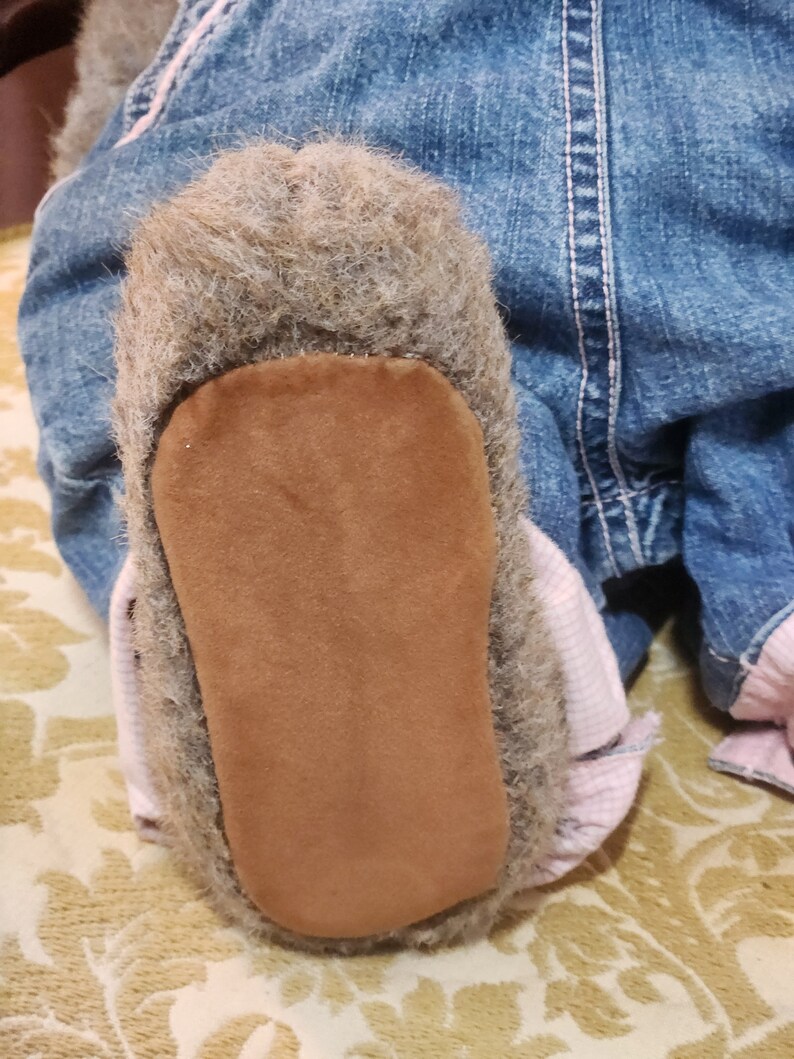 Vintage Elegante by Dakin Wool Rabbit in Overalls - Etsy