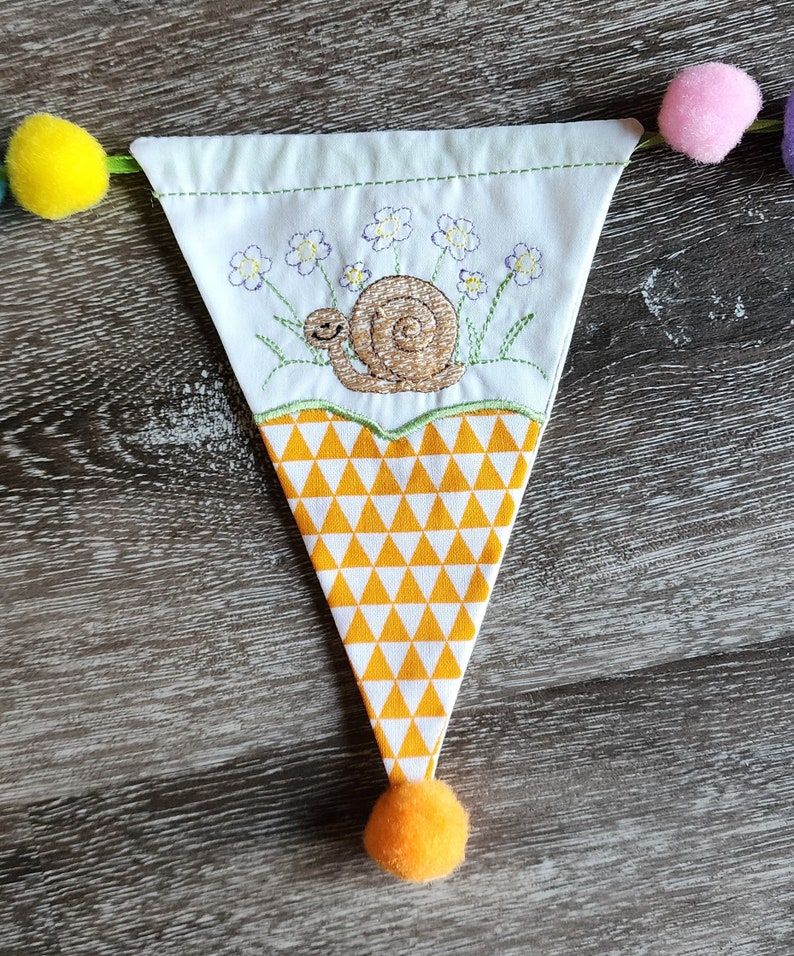 Spring Banner ITH Project - Etsy