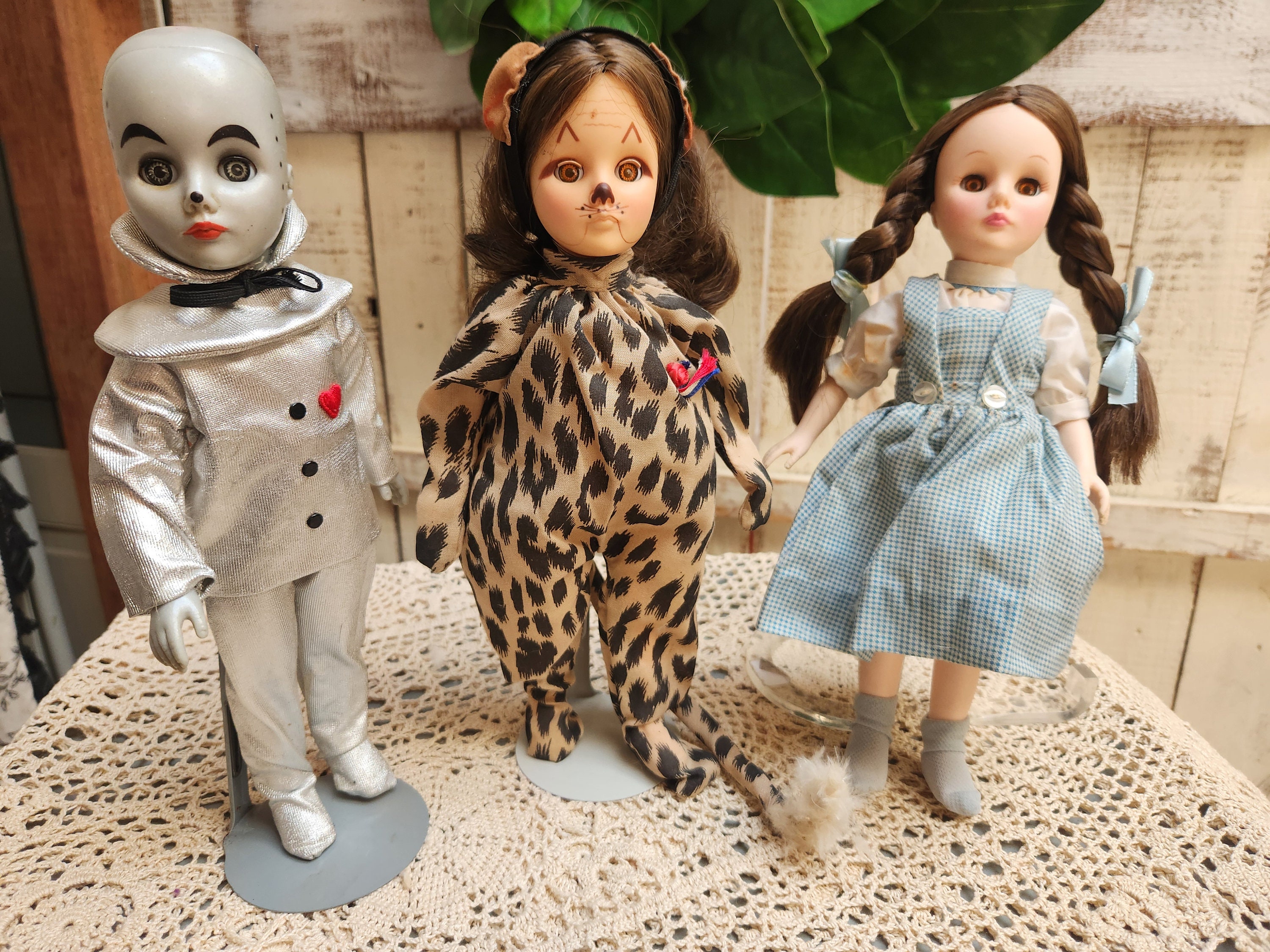 Vintage 1980's Effanbee Wizard of Oz Dolls - Etsy