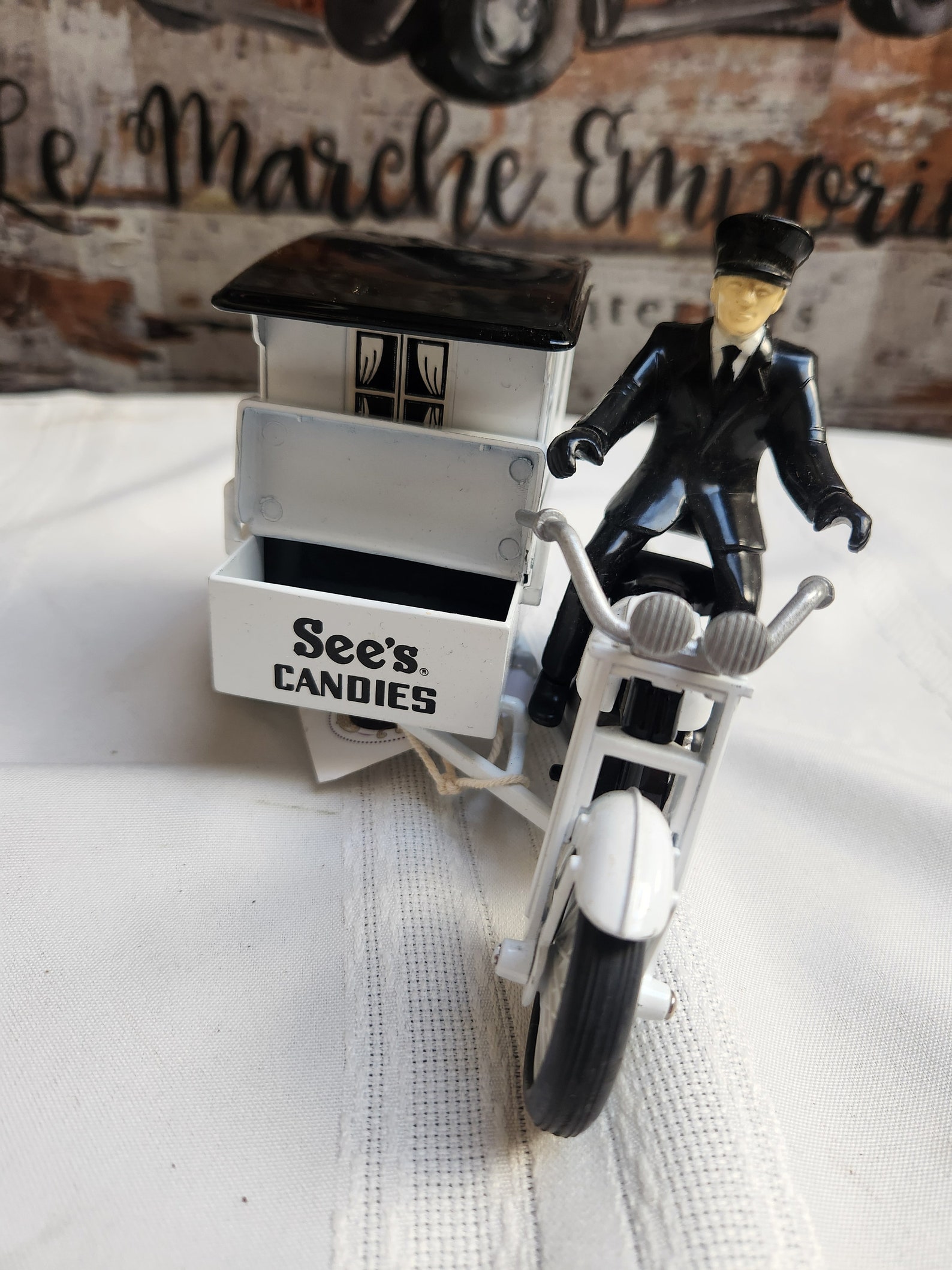 75th Anniversary SEE'S Candies Motorcycle With Side Car and Driver - Etsy