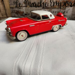 Vintage Red Ford Thunderbird Friction Toy Car, Made in Japan - Etsy