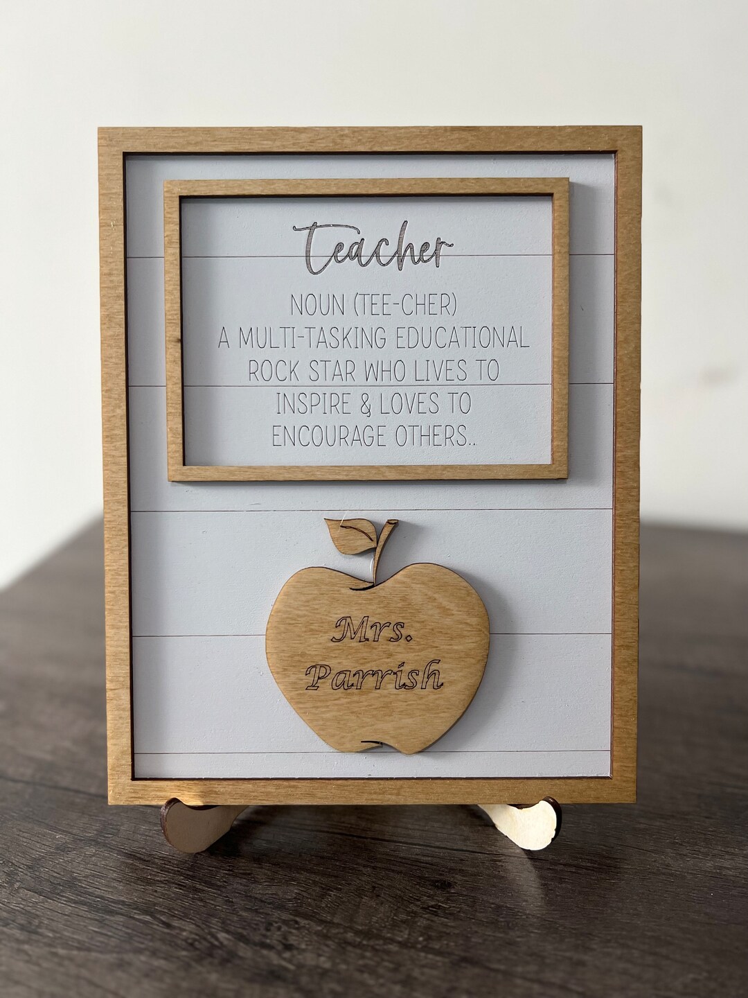 Teacher Noun Sign - Etsy