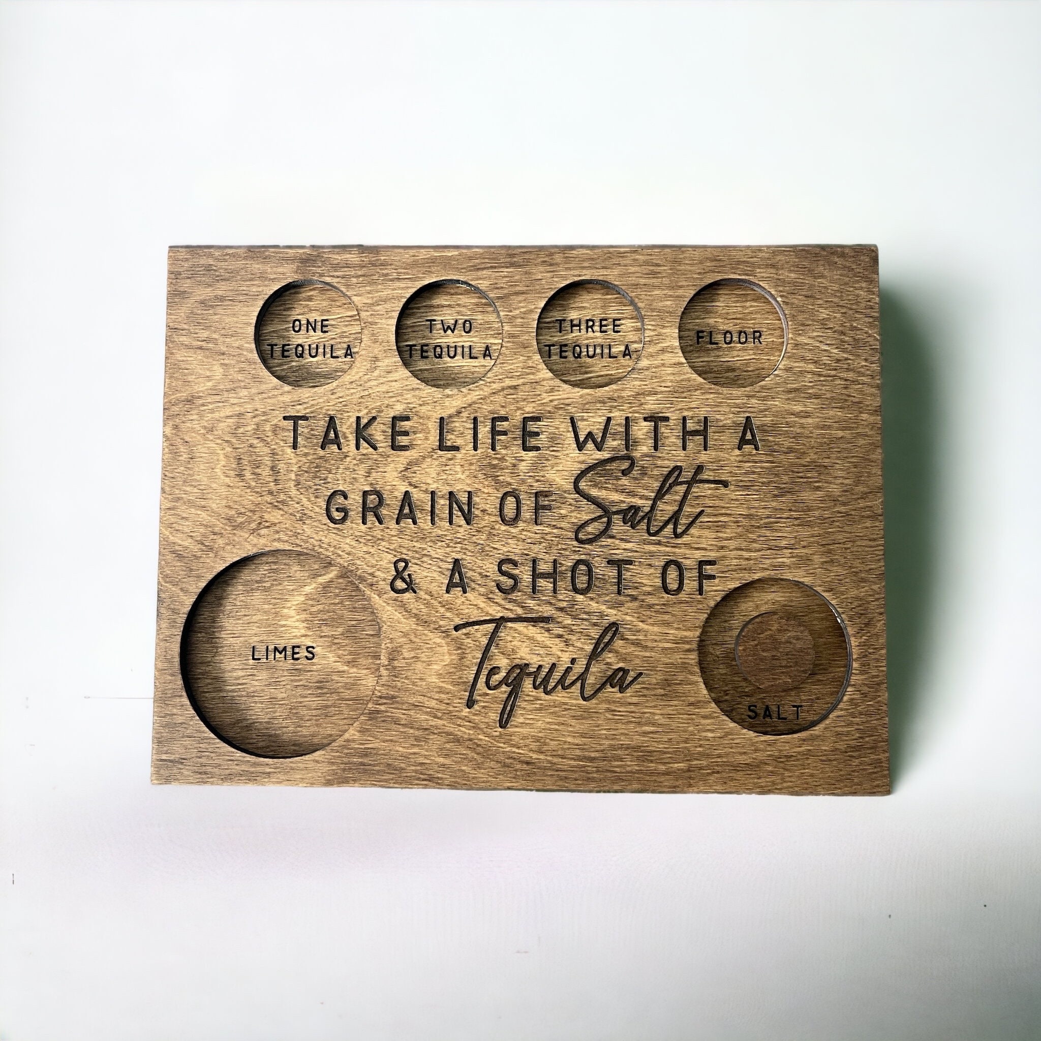 Tequila Shot Board Won't Solve Your Problems but It's Worth a Shot ...