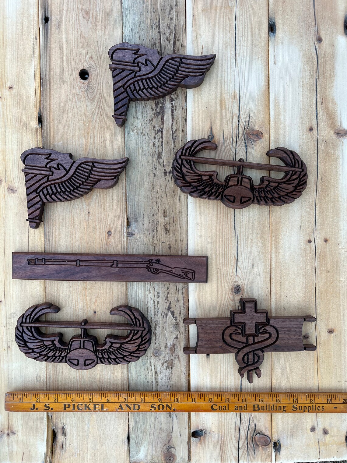 Wooden Army Drill Sergeant Badge - Etsy