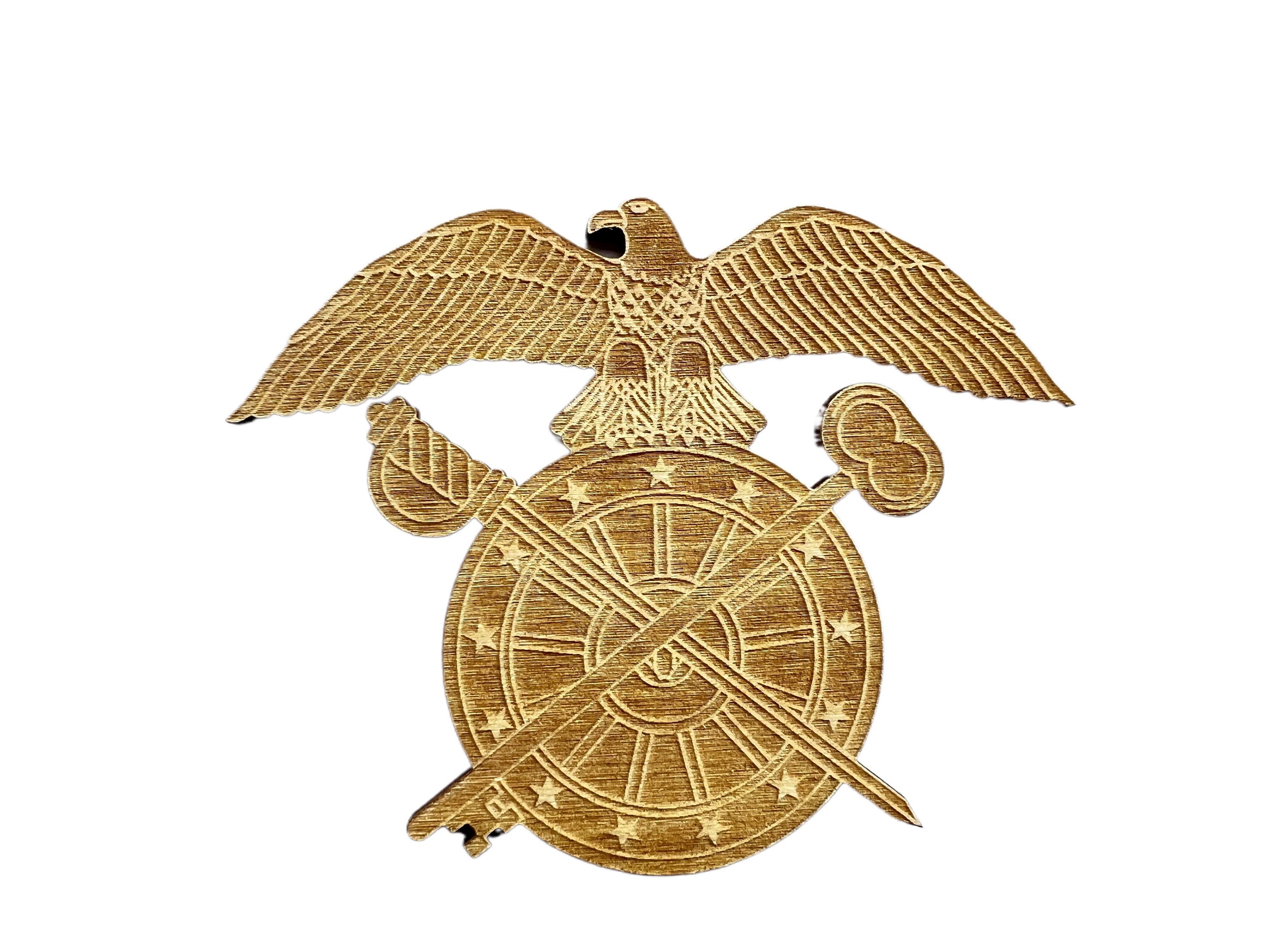 Us Army Quartermaster Branch Insignia Laser Cut For Diy Various Sizes Etsy