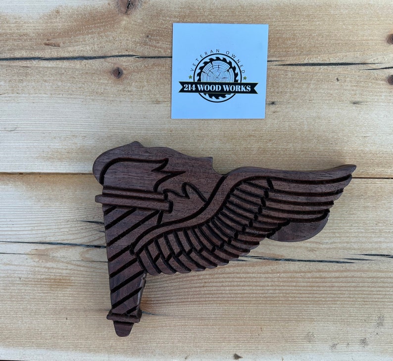 Wooden Army Pathfinder Badge - Etsy