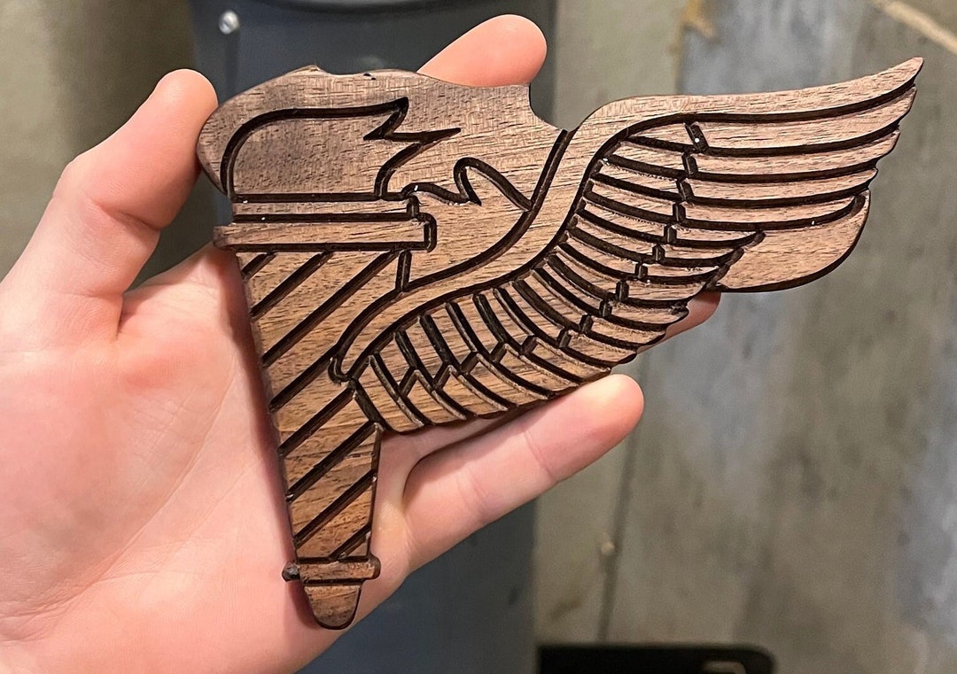 Wooden Army Pathfinder Badge - Etsy