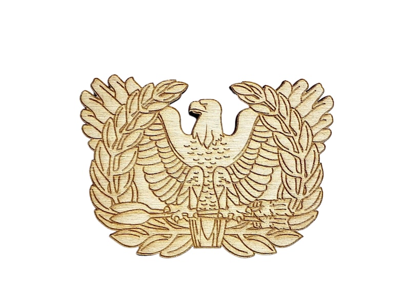 US Army Warrant Officer Branch Insignia Laser Cut for Diy-various Sizes ...