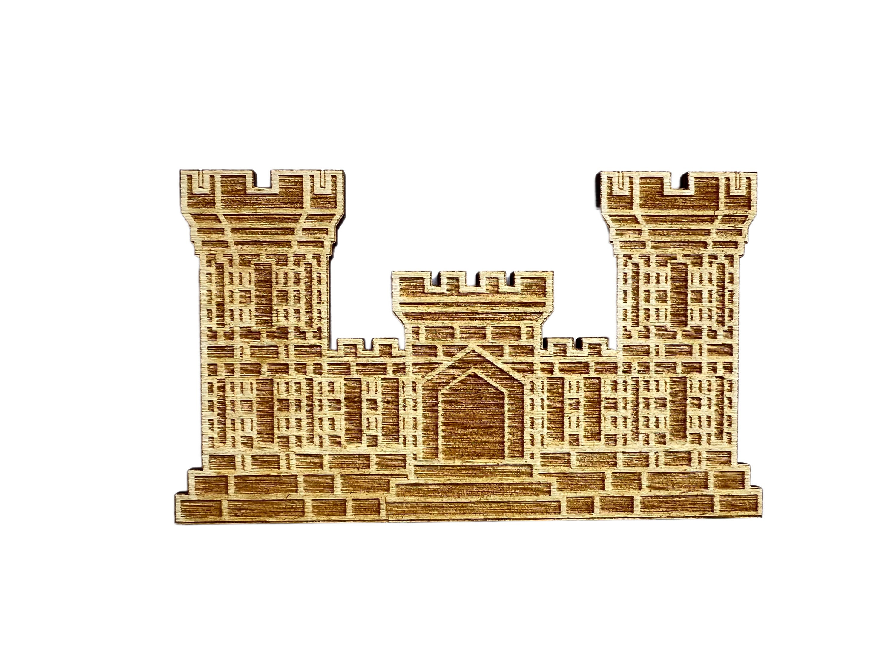 US Army Engineer Branch Insignia Laser Cut for Diy-various Sizes - Etsy
