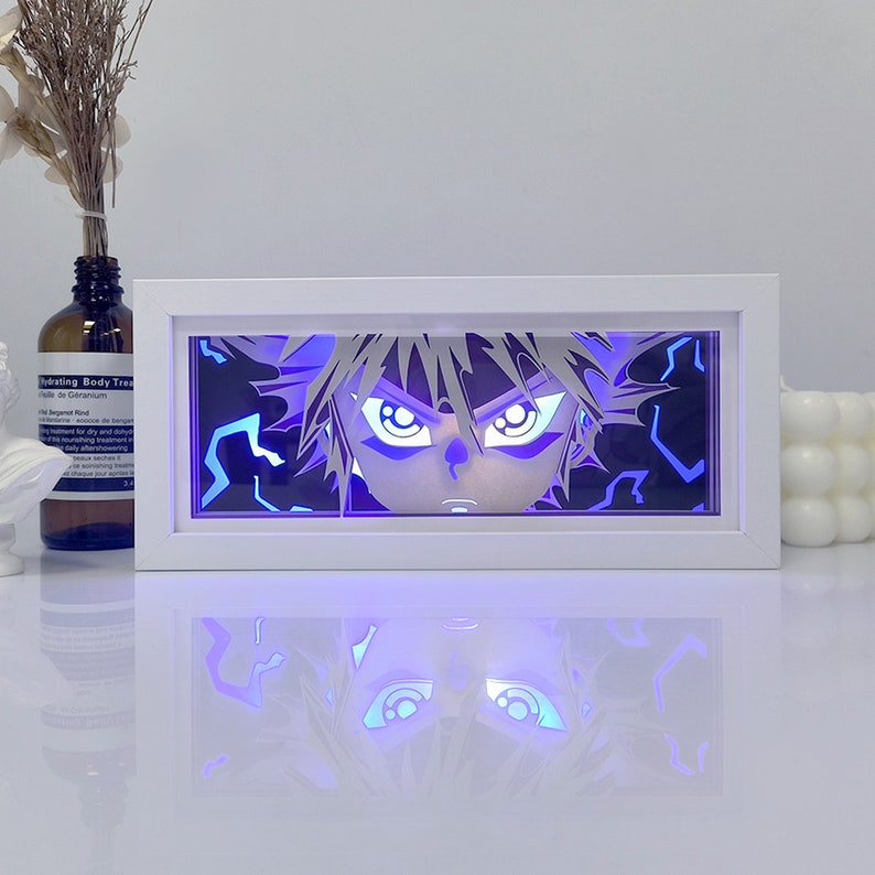 Anime Led Light Box RGB Table Lamp Handmade Crafted 3D - Etsy