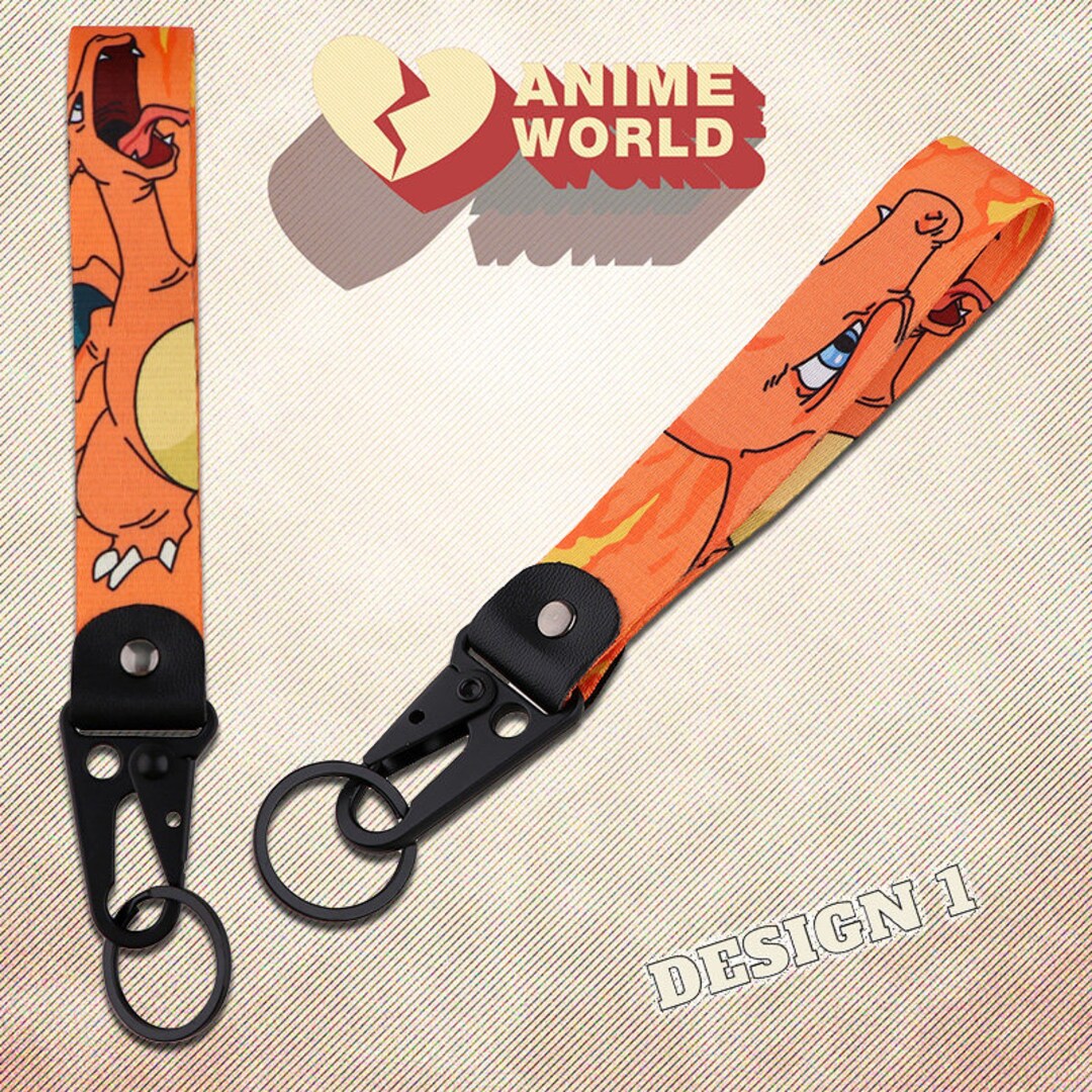 Anime Lanyard Jet Tag Keychain JDM, Classic Anime Embroidered Sew Key ...