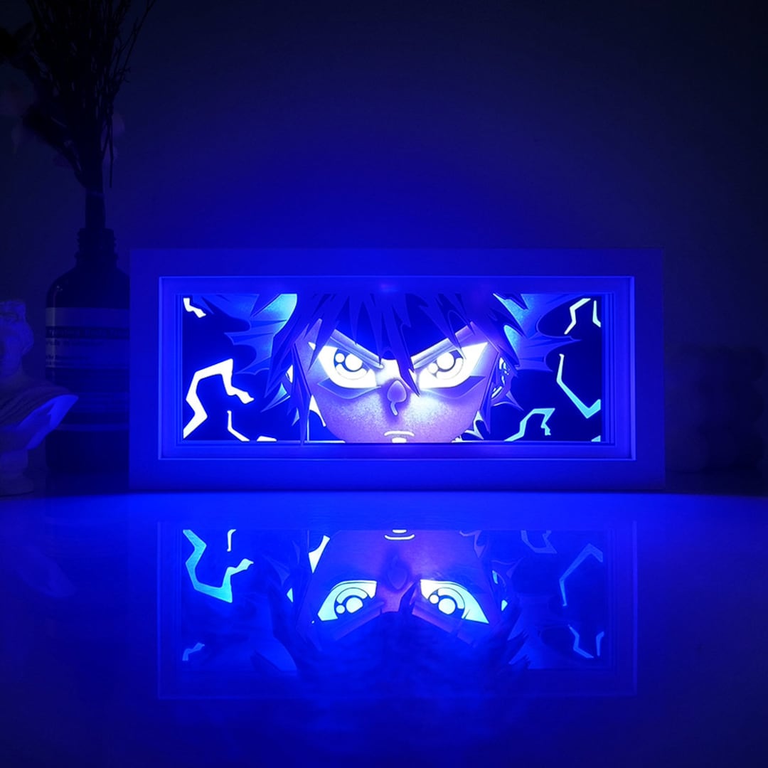Anime Led Light Box RGB Table Lamp Handmade Crafted 3D - Etsy