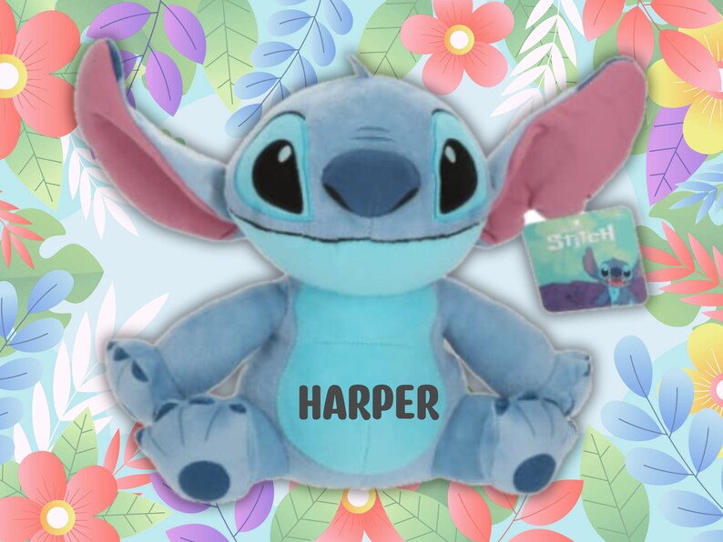 7.8in Custom Lilo and Stitch, Personalized Stitch, Lilo and Stitch ...