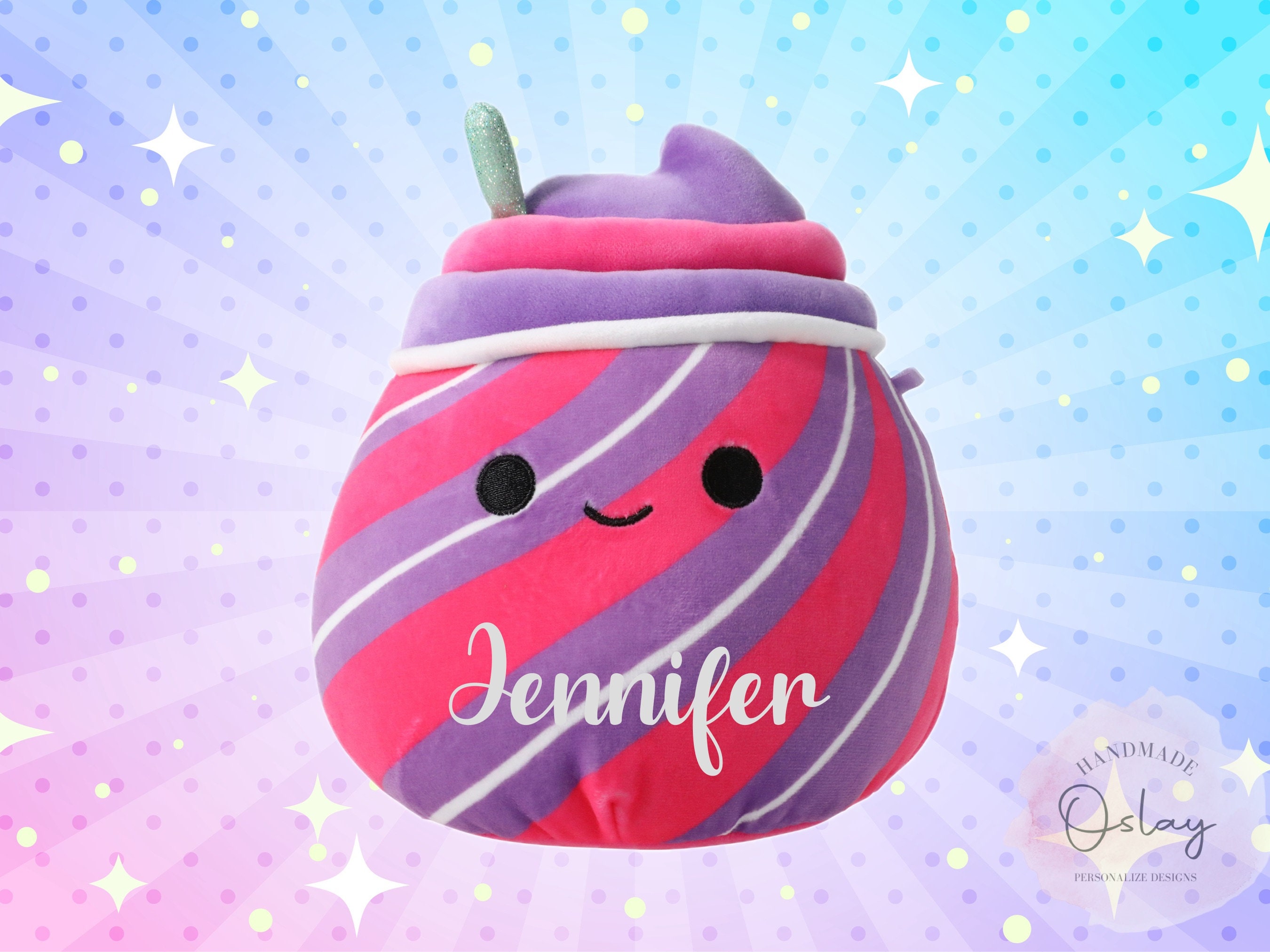 7.5in Custom Squishmallow, Squishmallows, Squishmallow Plushy, Dog ...