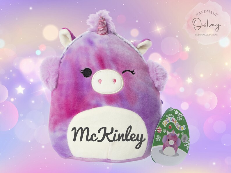 7.5in Custom Squishmallow Personalized Squishmallows Allina - Etsy