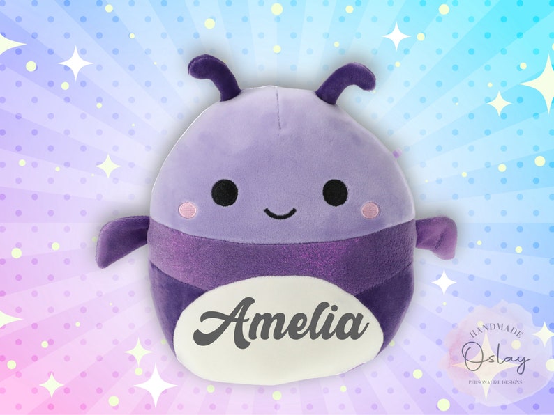 7.5 in Custom Squishmallows Personalized Plush Squishmallows Dottie ...