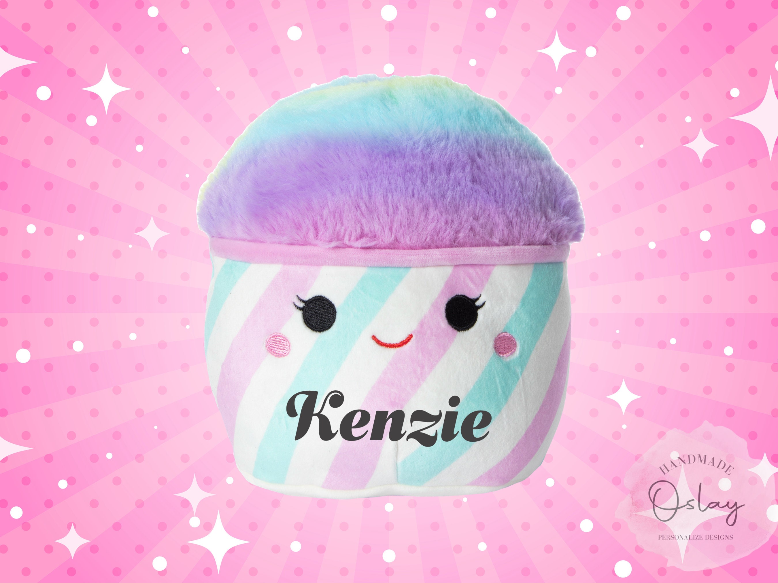 7.5in Custom Squishmallow Peety the Pig Custom Plush - Etsy