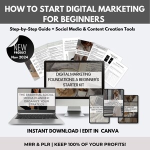 Digital Marketing Guide for Beginners | Social Media Tools & Content ...