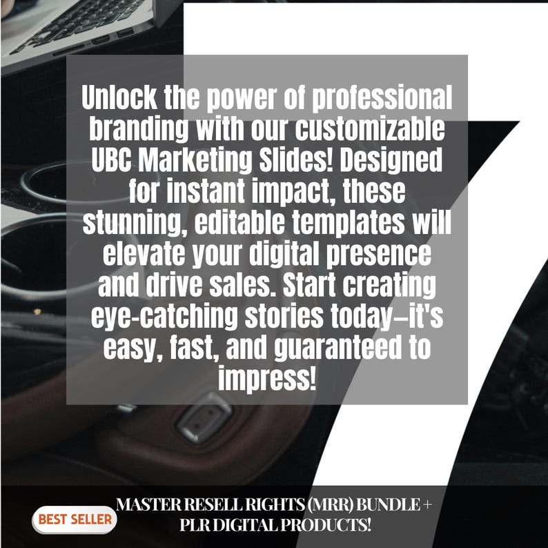 Dark Story Slides | UBC Course Canva Templates (MRR & PLR) - Etsy