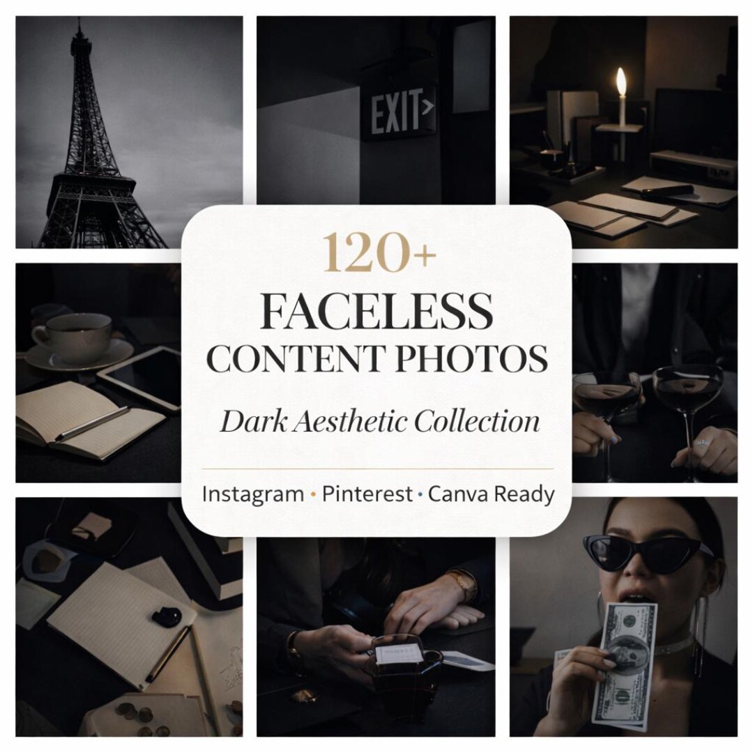 Dark Faceless Stock Photos | Moody Instagram, Pinterest Content ...