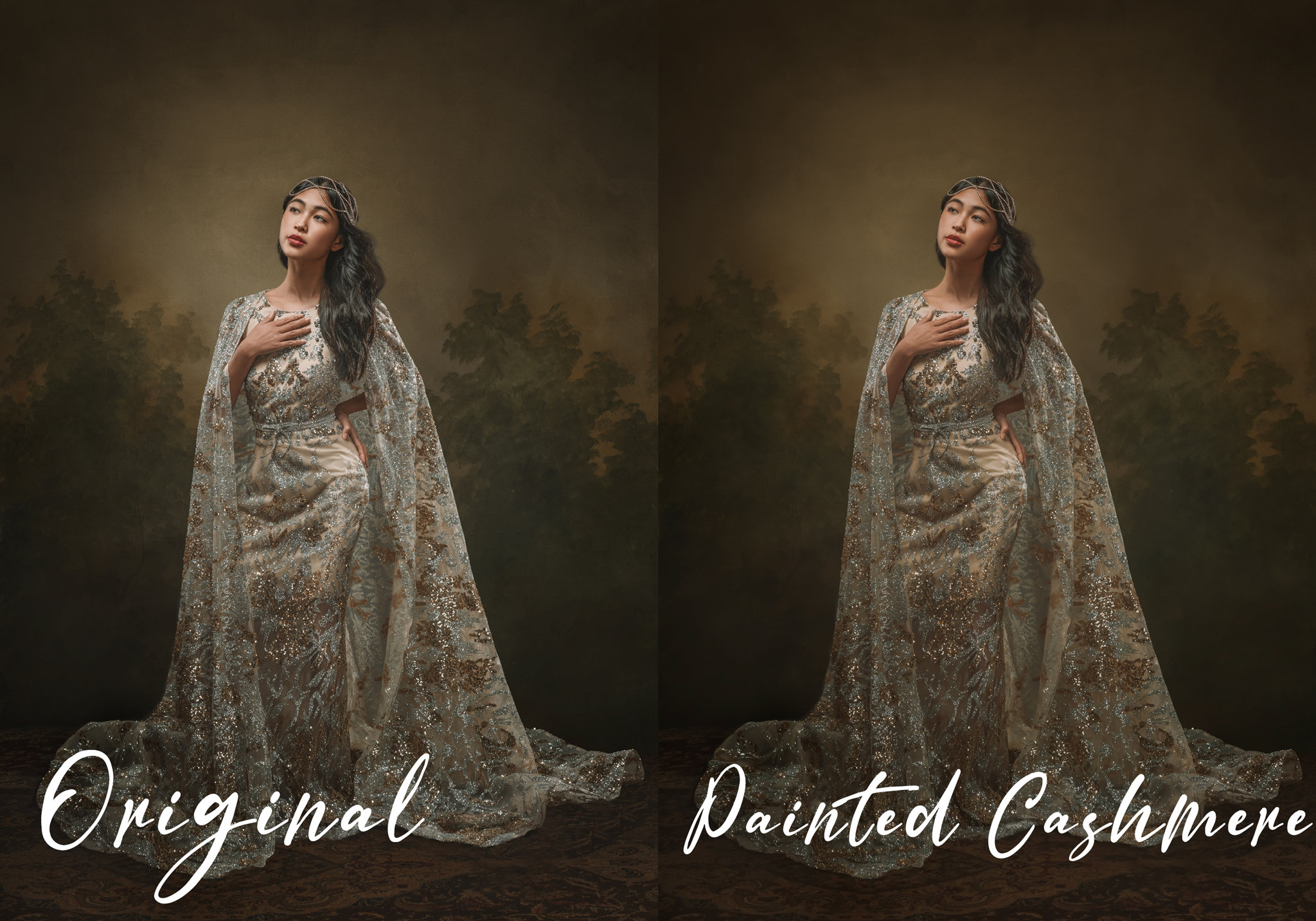 Wtfotografy PAINTERLY PORTRAITS 8 Photoshop One-click Actions - Etsy