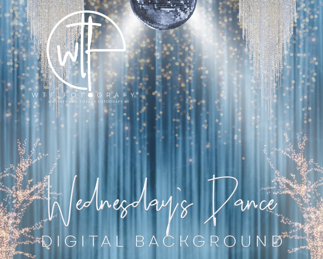 Wtfotografy - Wednesday Raven Dance Digital Background Backdrop Overlay ...