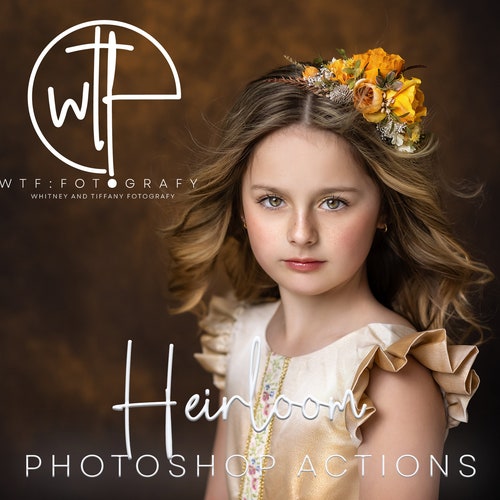 Wtfotografy HEIRLOOM FINE ART Action Set 46 Photoshop - Etsy