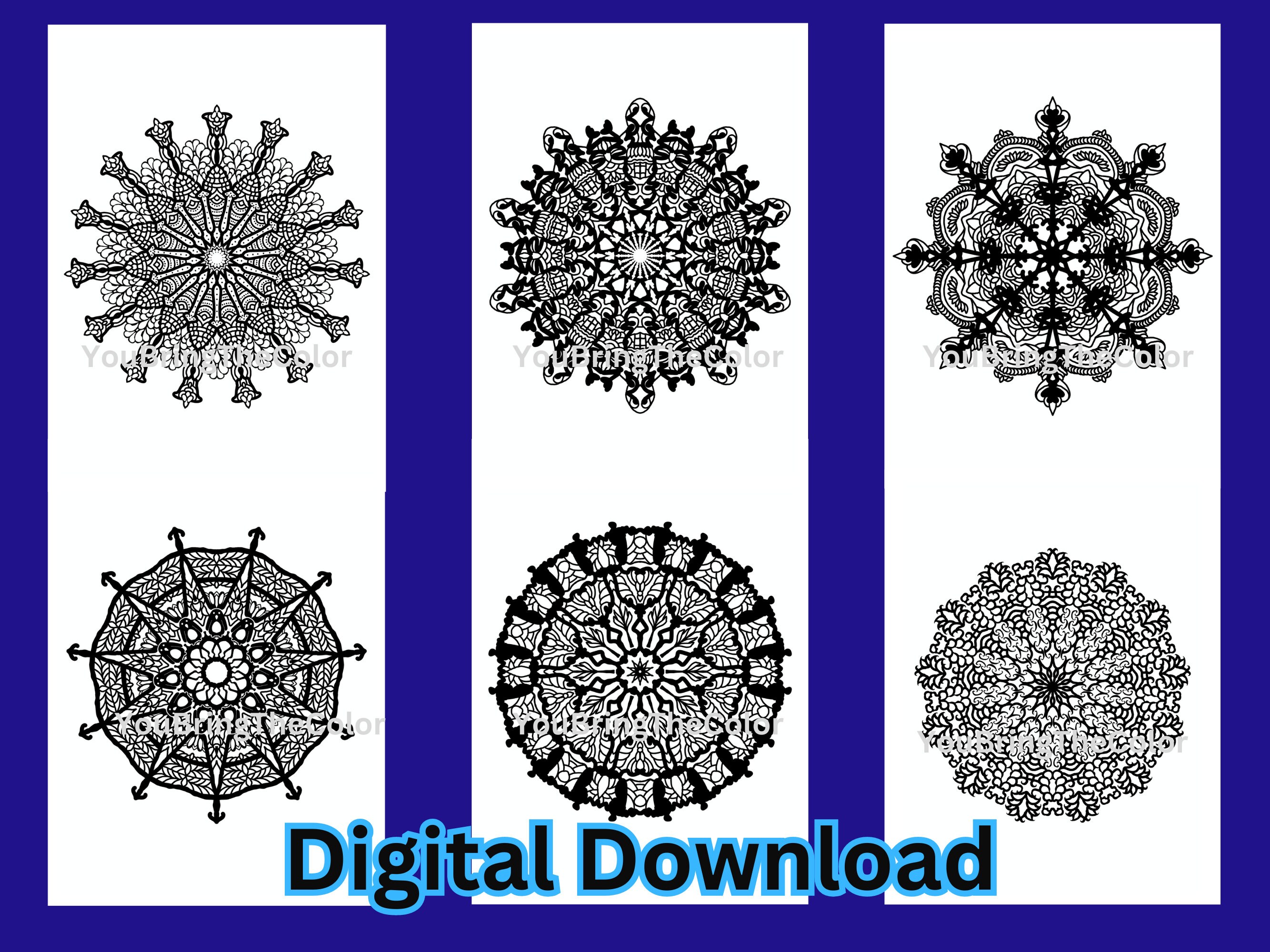 40 Intricate Patterns Coloring Pages Intricate Escapes Daring Mandala ...