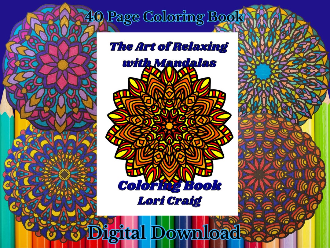 40 Bold Patterns Coloring Pages the Art of Relaxing With Mandalas ...
