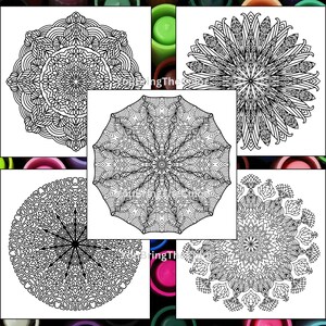 Intricate Pattern Coloring Pages Intricate Mandala Patterns Adult ...