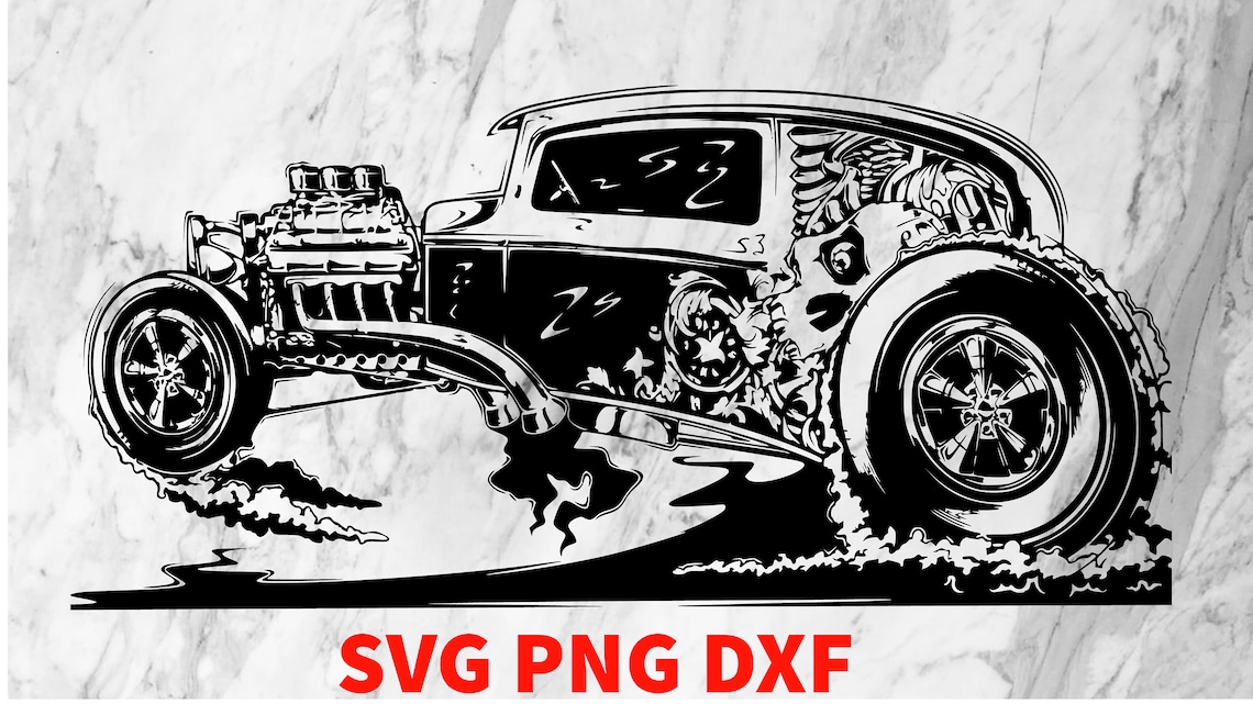 Rat Rod Rockabilly Classic Car Collector Club Vintage Street Rod Rock ...