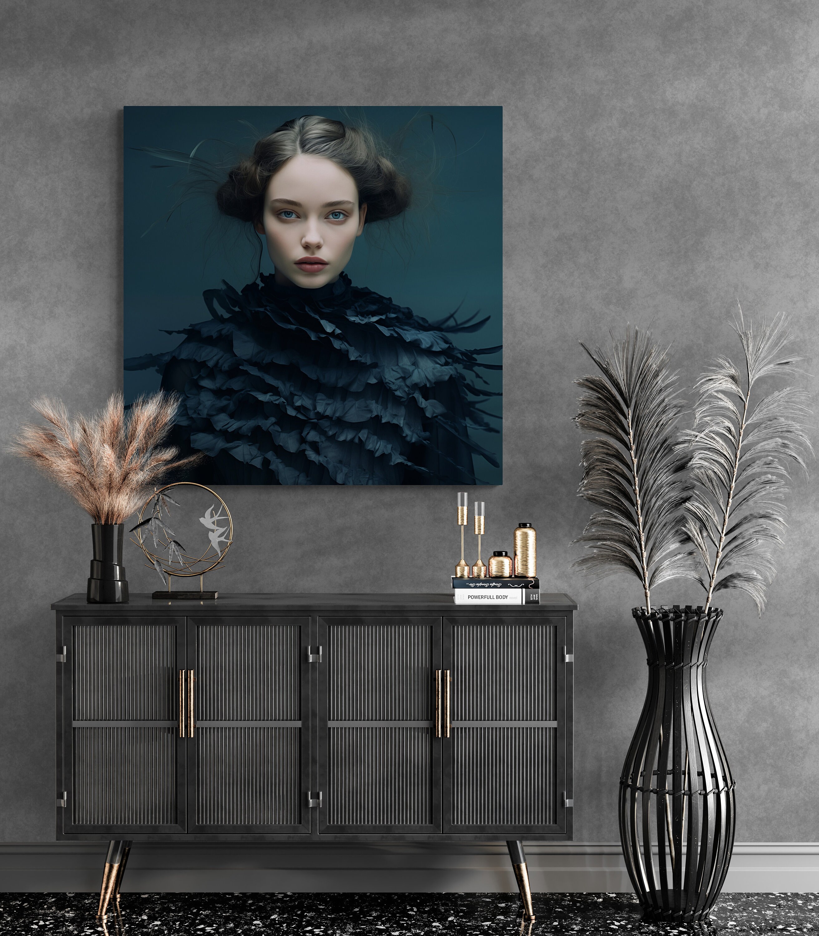 Ai Generated Hyper Realistic Portrait of Woman Stylish Great - Etsy