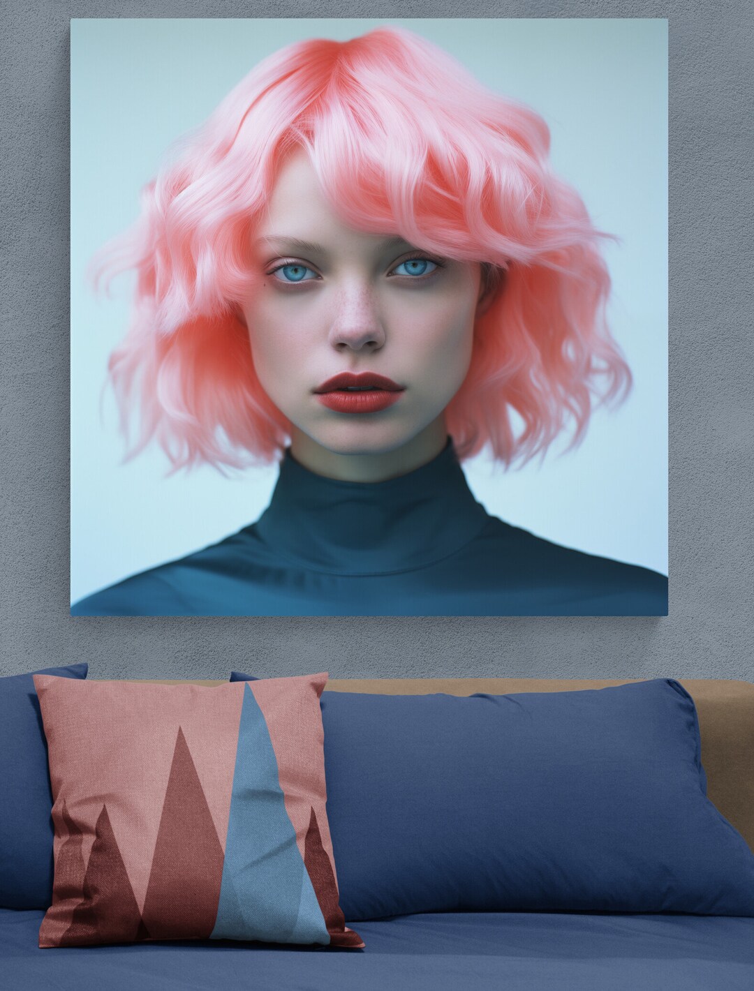 Hyper Realistic Portrait of Woman, Ai Generated, Stylish, Great for ...