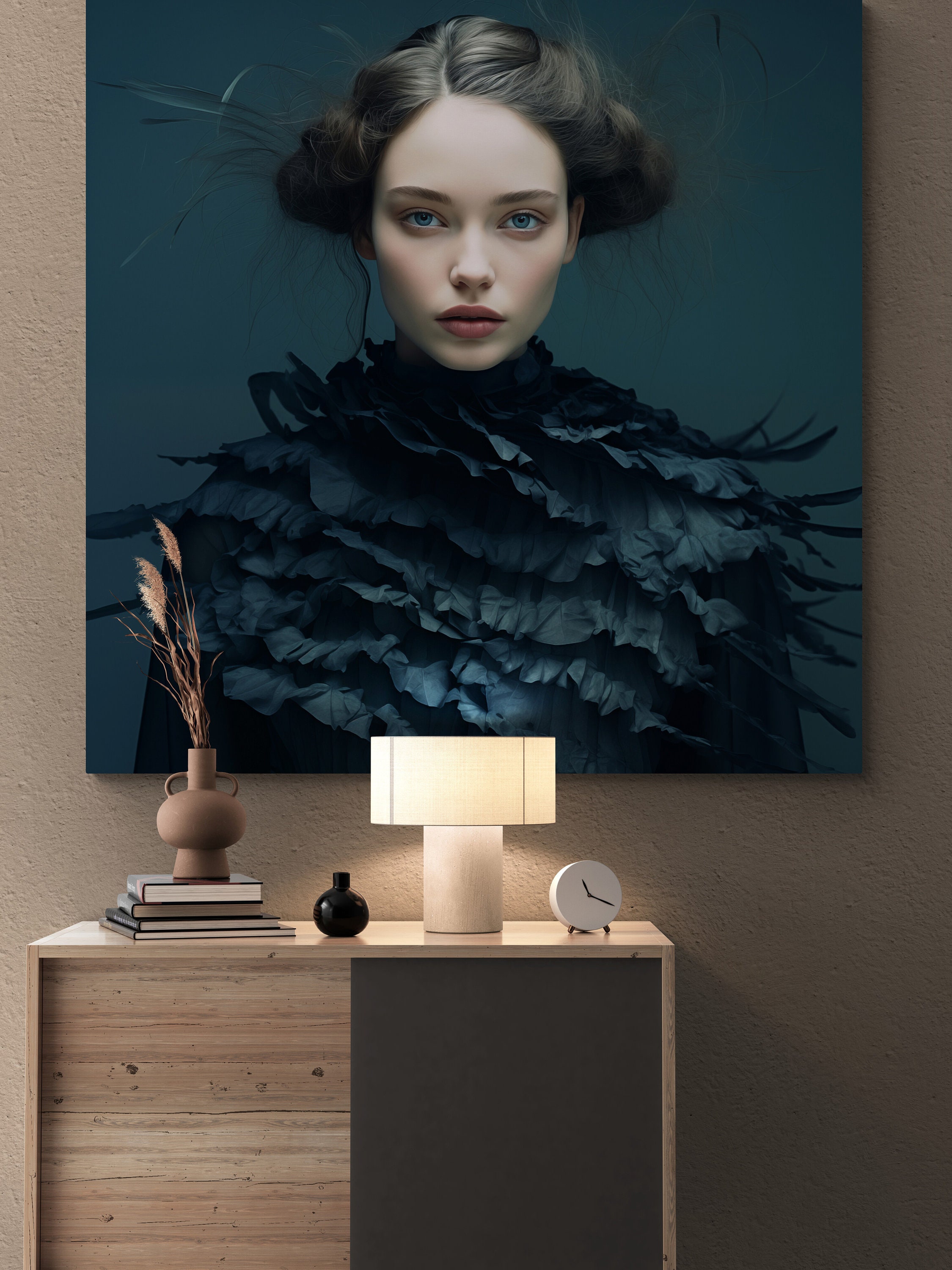 Ai Generated Hyper Realistic Portrait of Woman Stylish Great - Etsy