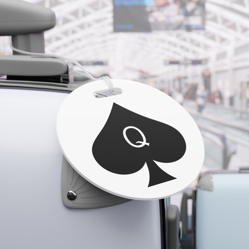 Queen of Spades Luggage Tags for QOS Gift for Travel for Hotwife ...