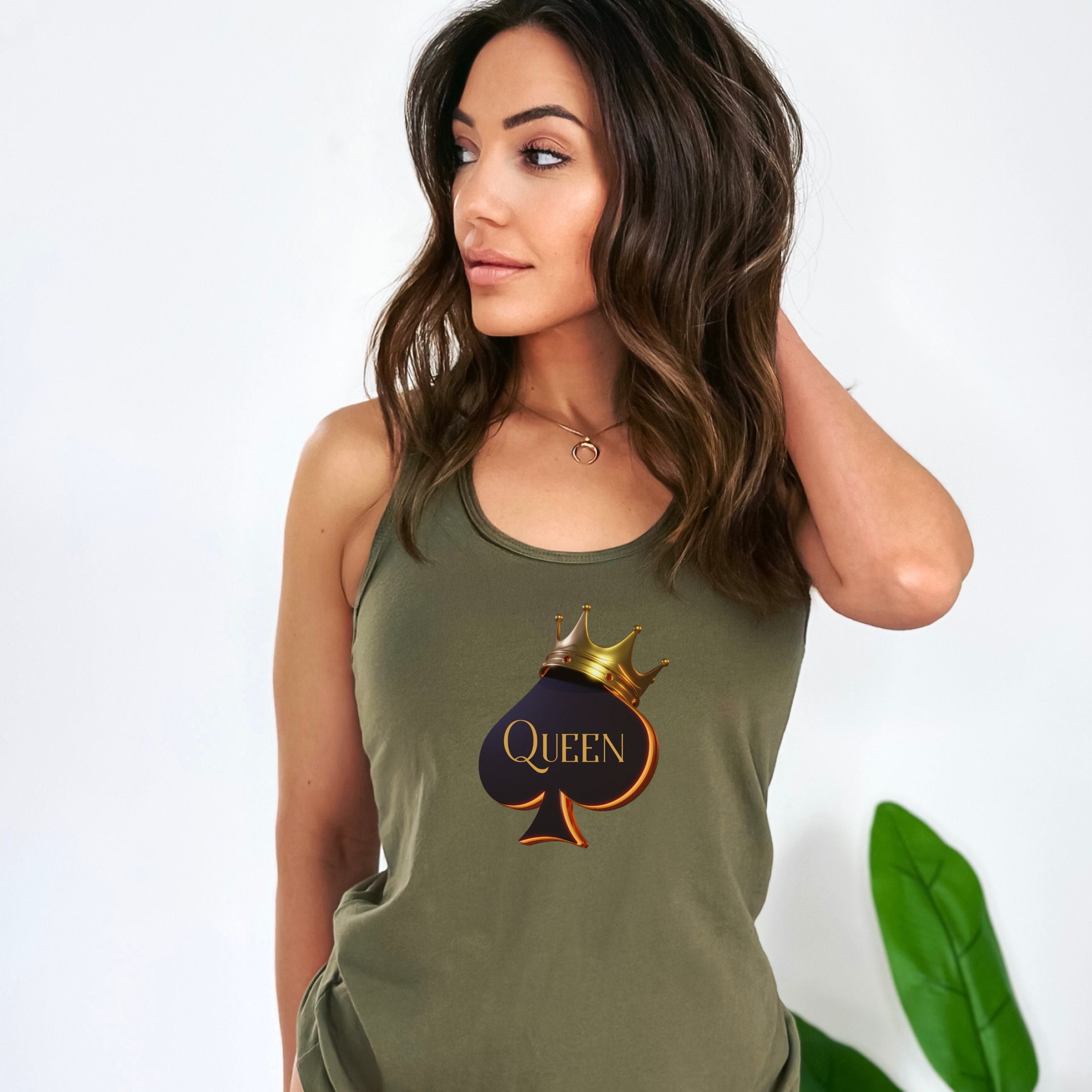 Queen of Spades Tank Top Hotwife Tank Top BBC Lifestyle - Etsy