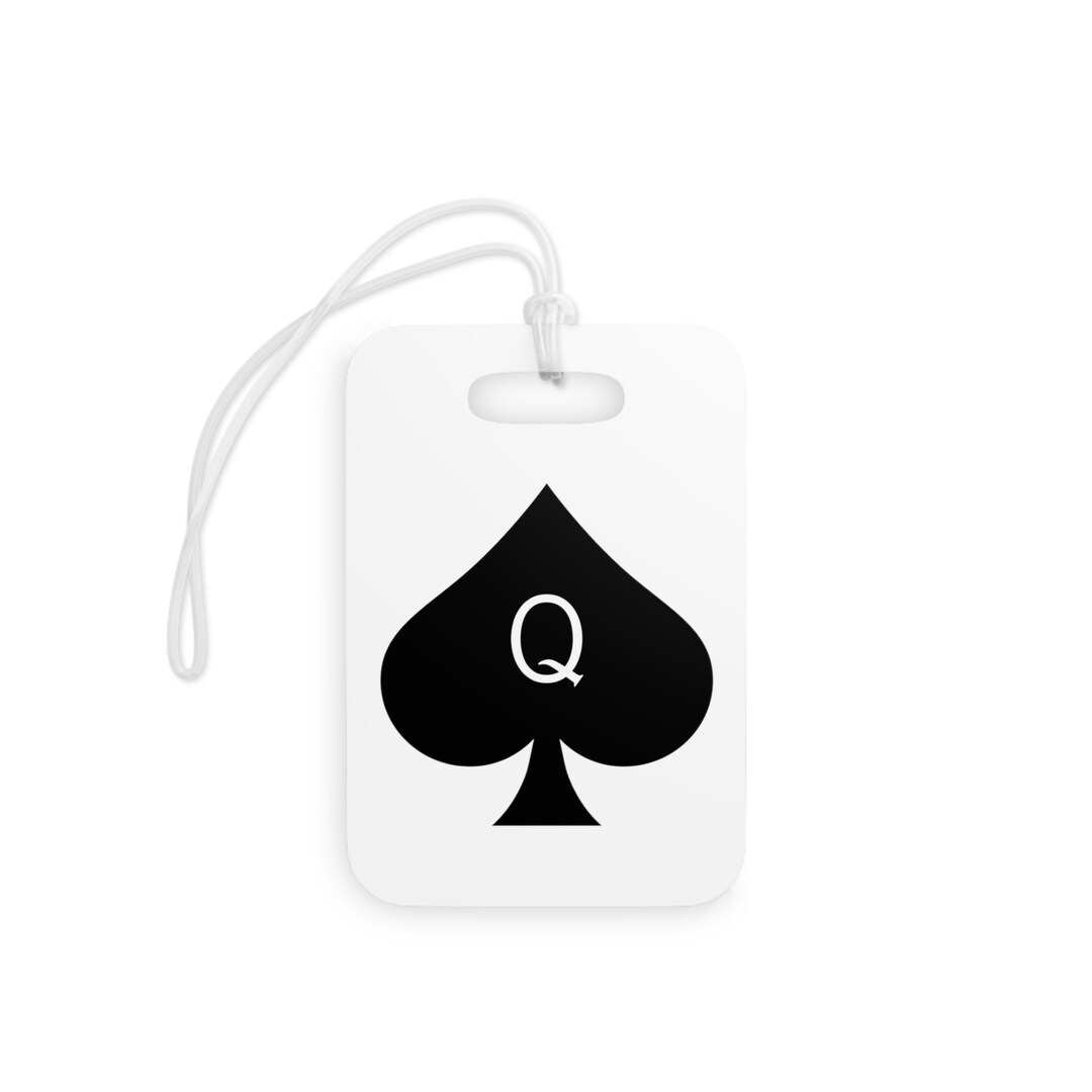 Queen of Spades Luggage Tags for QOS Gift for Travel for Hotwife ...
