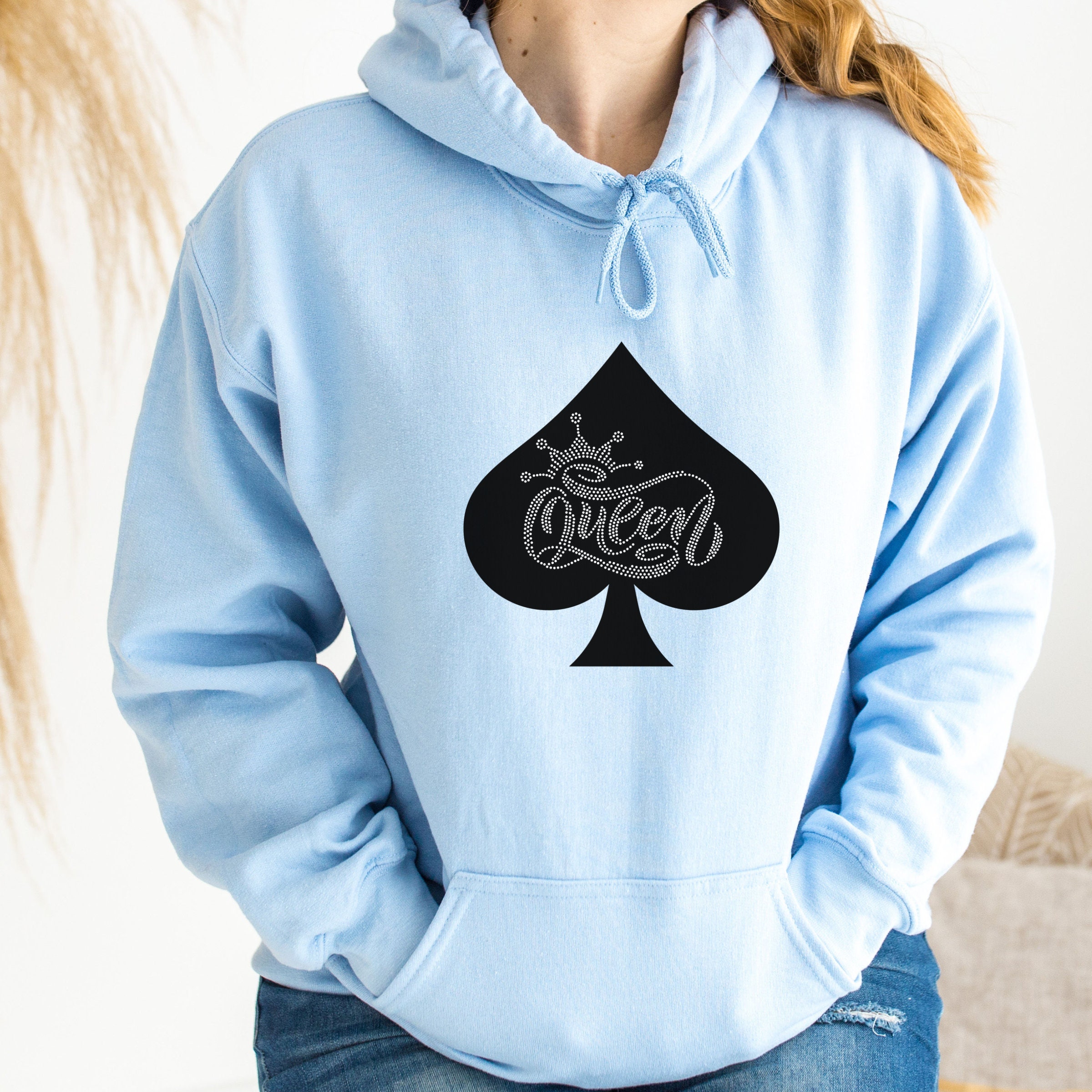 Queen of Spades Hoodie for Hotwife Shirt for Qos Tshirt for Bbc Lover Apparel for Interracial ...