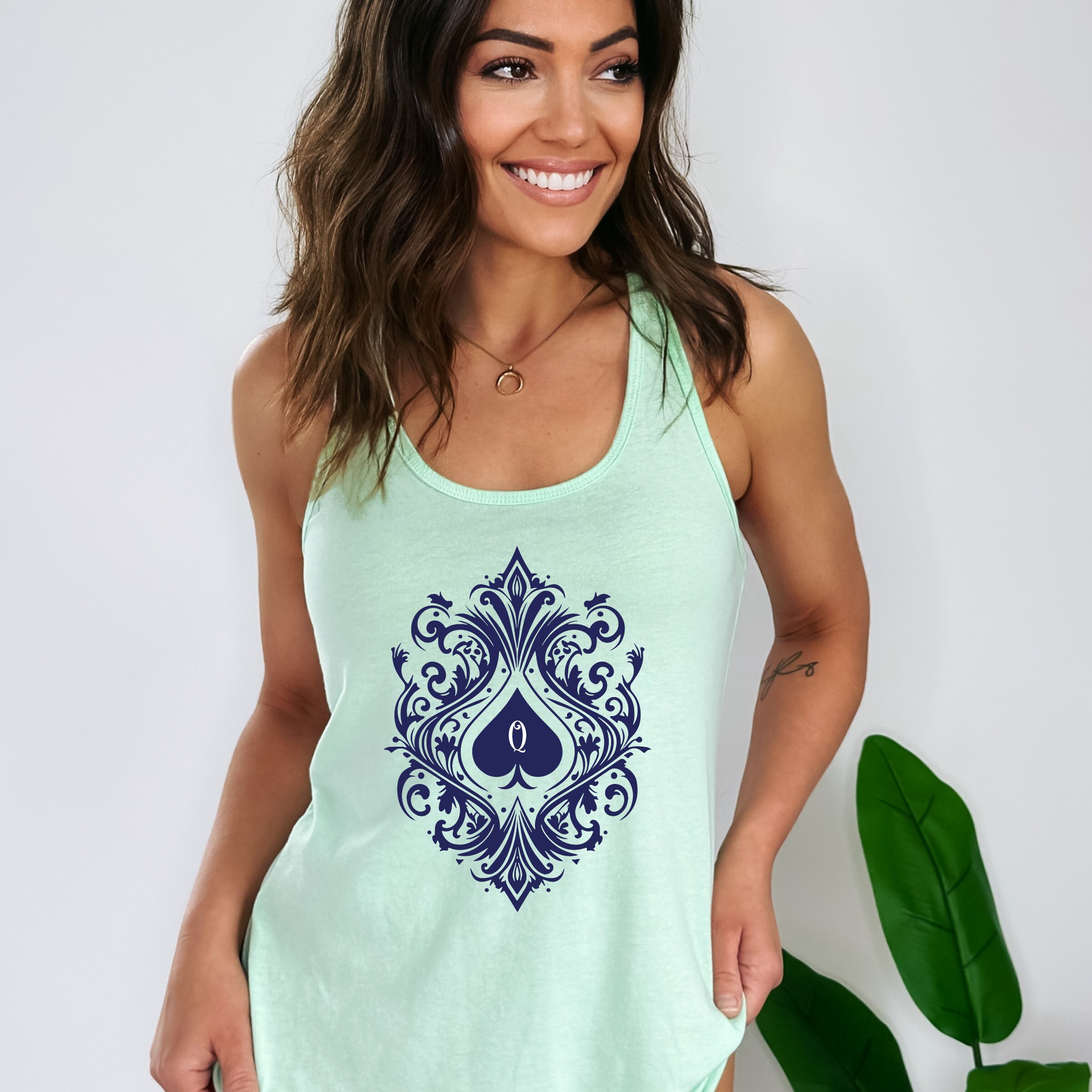 Queen Of Spades Tank Top For Qos Shirt Cuckold Tshirt For Hot Wife T