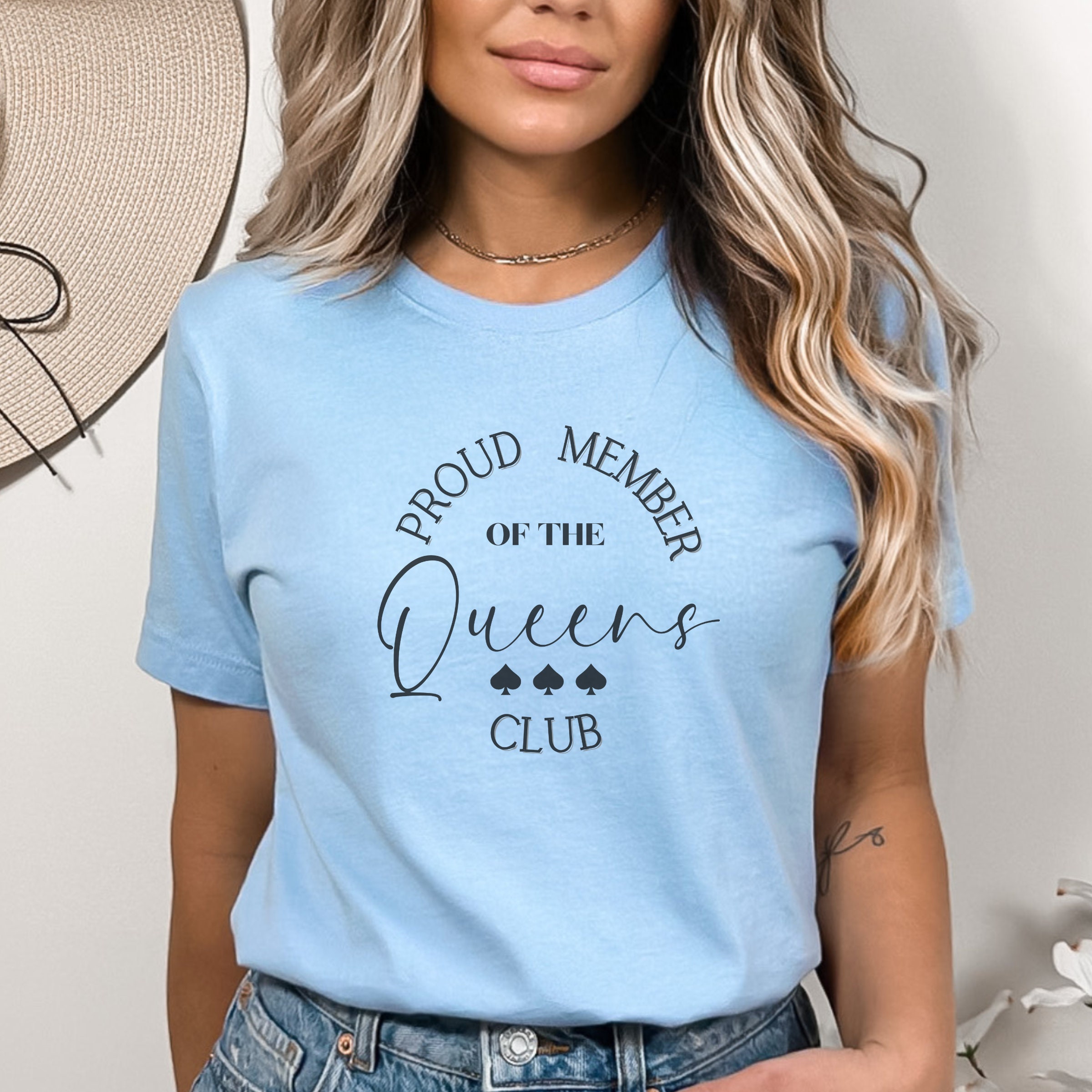 Queen of Spades Shirt for QOS Wife BBC Lover Tshirt for Snowbunny Shirt for Swinger Apparel for ...