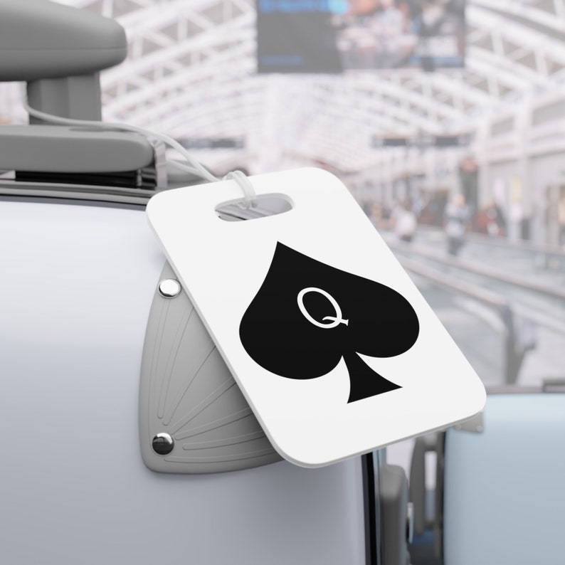 Queen of Spades Luggage Tags for QOS Gift for Travel for Hotwife ...