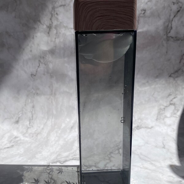 Black Square Bottles - Etsy