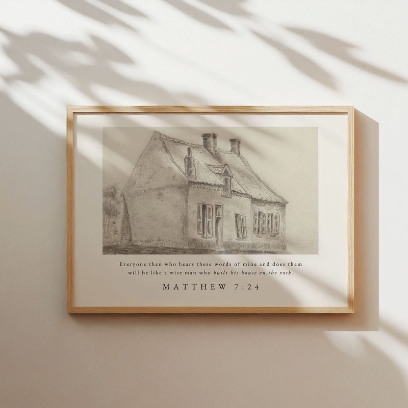 Bible Verse Wall Art - Etsy