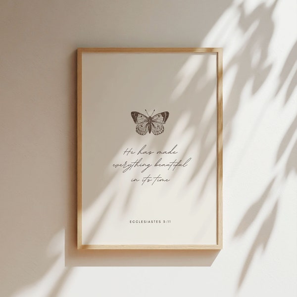 Bible Verse Poster - Etsy