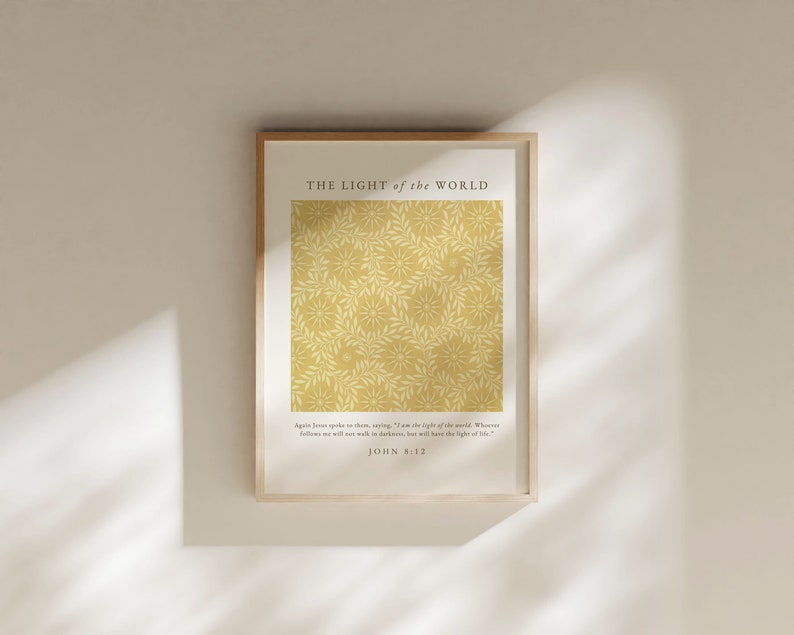 Vintage Bible Verse Art Prints: Christian Home Decor (set of 3 ...