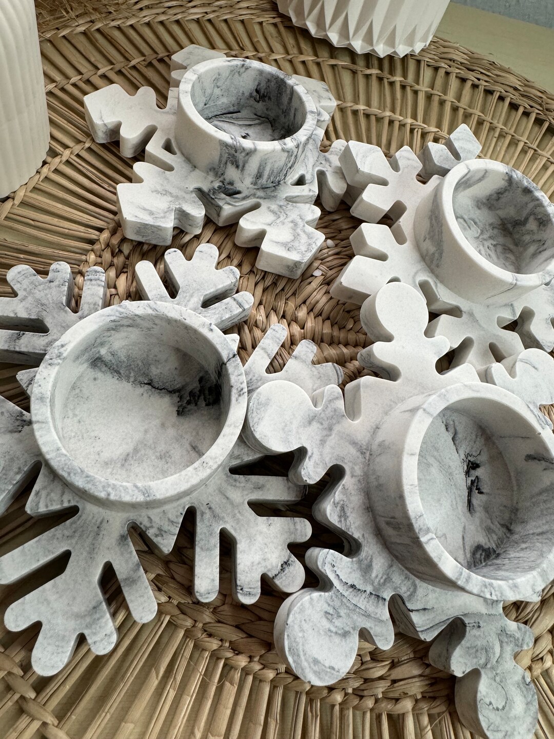 Snowflake Tea Light Holder - Etsy