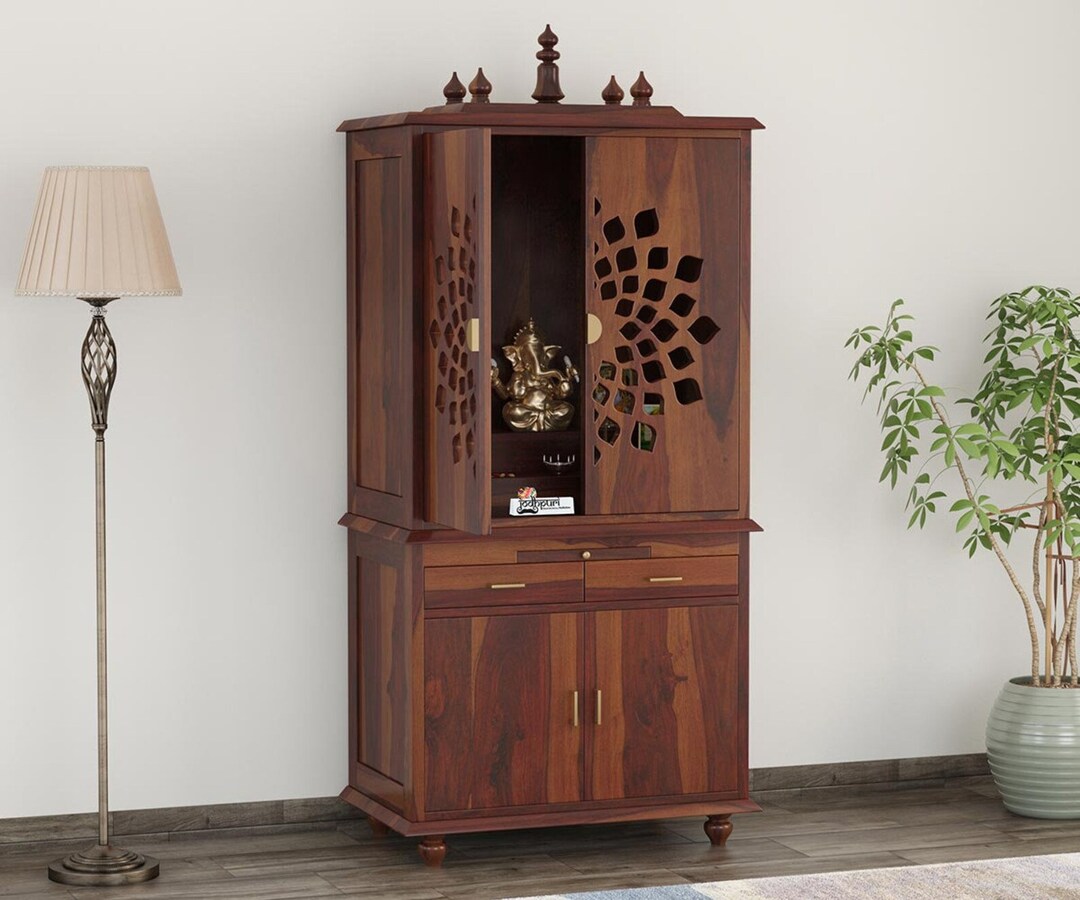 Wooden Temple Solid Teakwood Hand Carved HL Shipping Wooden Temple ...