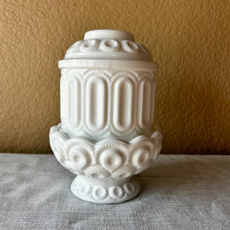 Milk Glass Fairy Lamps - Etsy