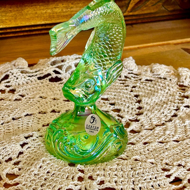 Fenton Figurine - Etsy