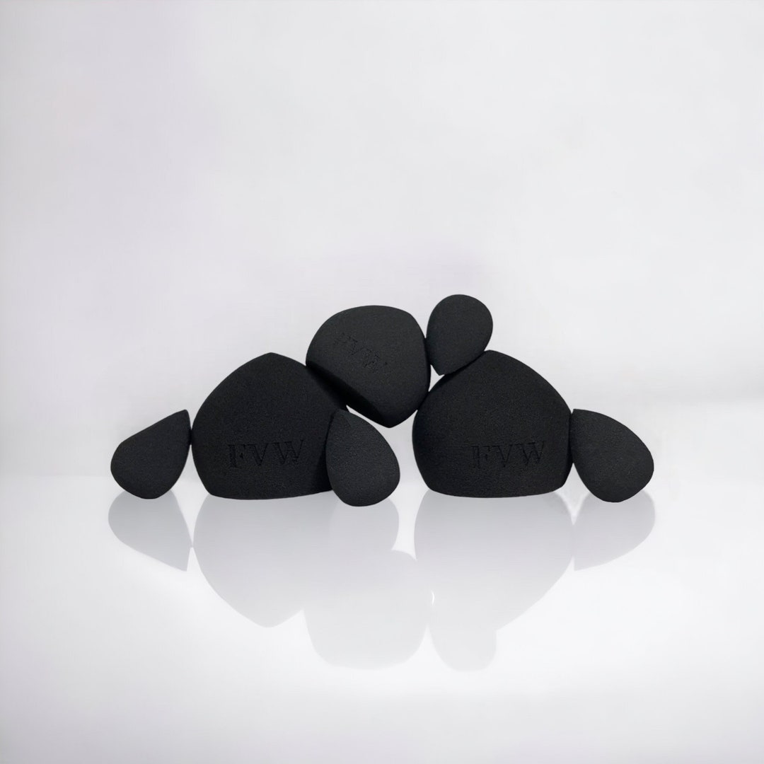 Pro Makeup Sponge Set (1 Order = 2 Large Sponges and 2 Mini Sponges) - Etsy